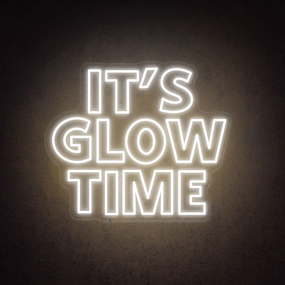 It's Glow Time | Salon Neon Sign | Neonoen
