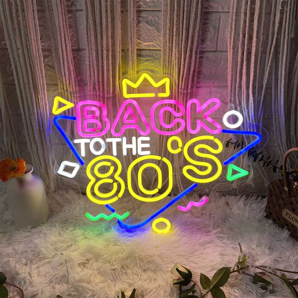 Back to The 80s | Bar Neon Sign | Neonoen
