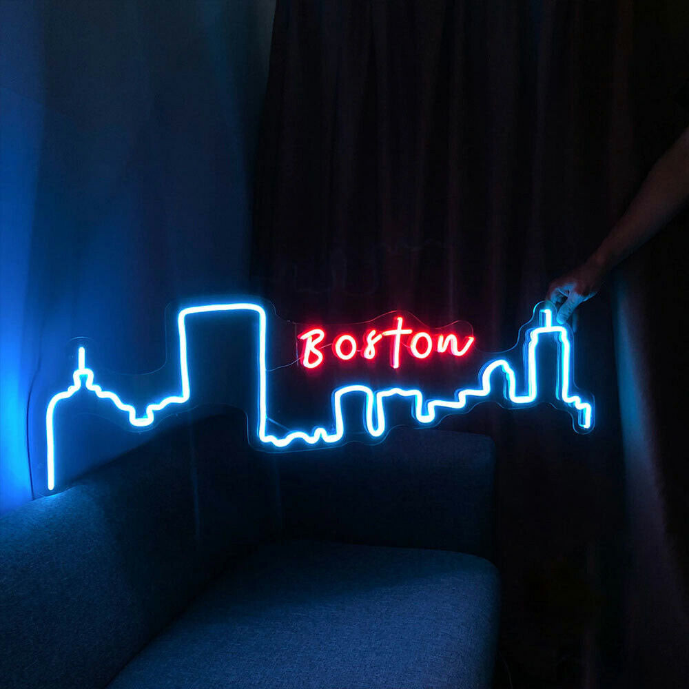 Boston Skyline | Home Neon Sign | Neonoen